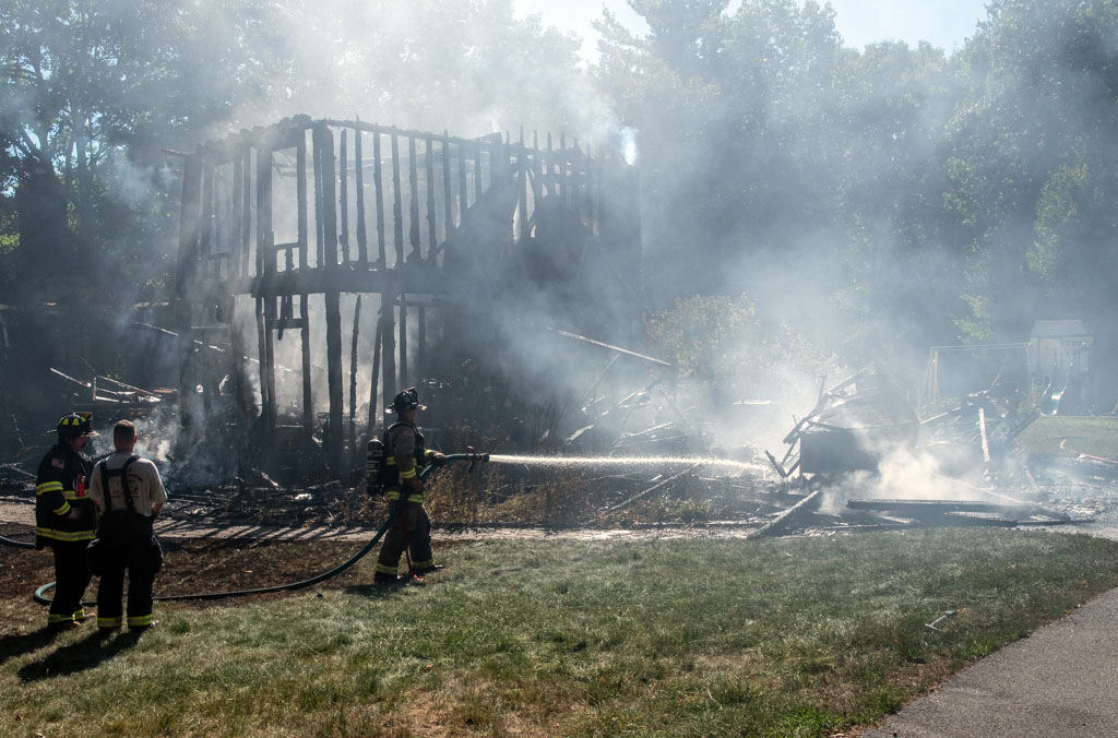 ‘Absolutely nothing left’ of Brookline home following massive Wednesday ...